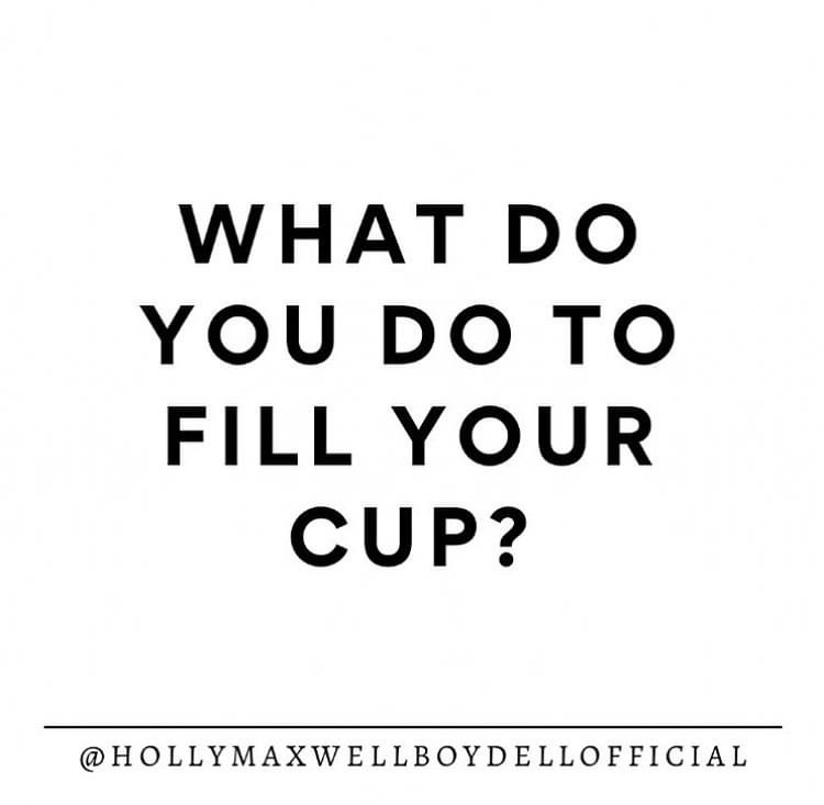 What Do You Do To Fill Your Cup? | The Holly Tree Tales